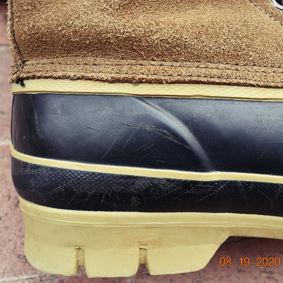 insoles of Dupont | Shoes | Vintage Leather Duck Boots Mens 9 | Poshmark